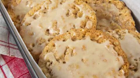 Cinnamon Jumbles Recipe + Browned Butter Icing | Salad in a Jar