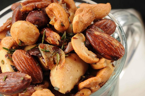 Warm Nuts with Rosemary: Your Guests Won't Want To Leave