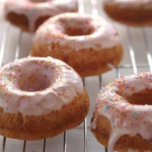 Frosted Strawberry Cake Donuts Recipe: Make Breakfast a Party