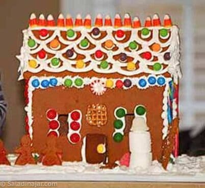 How to Make a Gingerbread Church House - Includes Templates