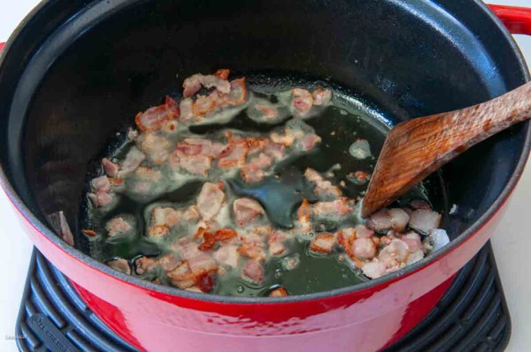 Ham Stew with Beef & Bacon (Rich Broth, No Cream)