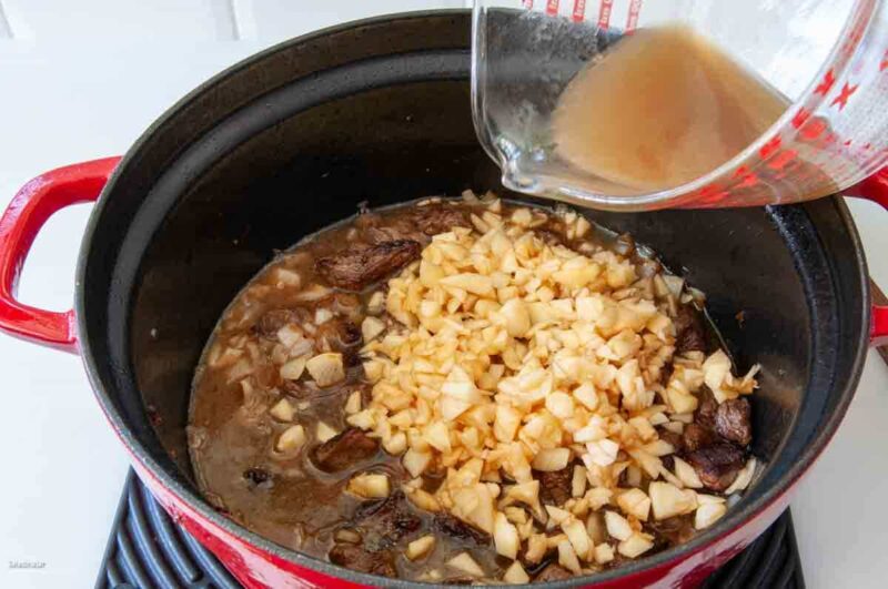 Ham Stew with Beef & Bacon (Rich Broth, No Cream)