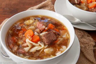 Ham Stew with Beef and Bacon: Popular with Meat Lovers