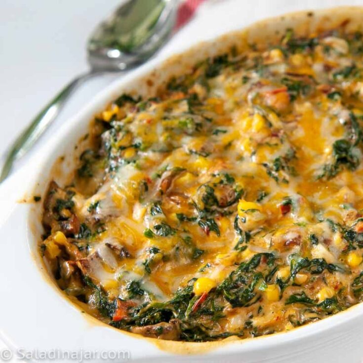 How To Make Espinaca: Use as a Dip or a Sidedish (+Video)