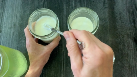 Easy Homemade Creme Fraiche with Yogurt or Yogurt Whey
