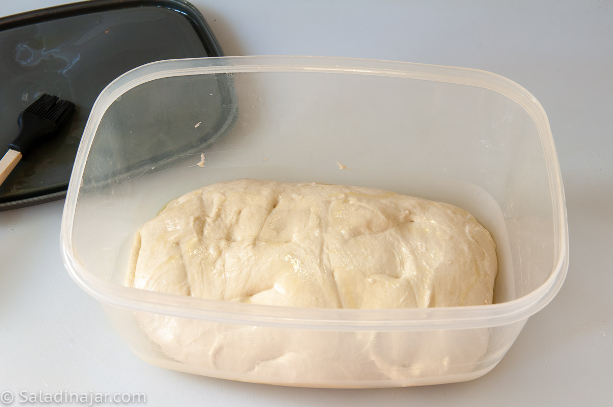 Rustic Ciabatta with Biga (Bread Machine Dough)
