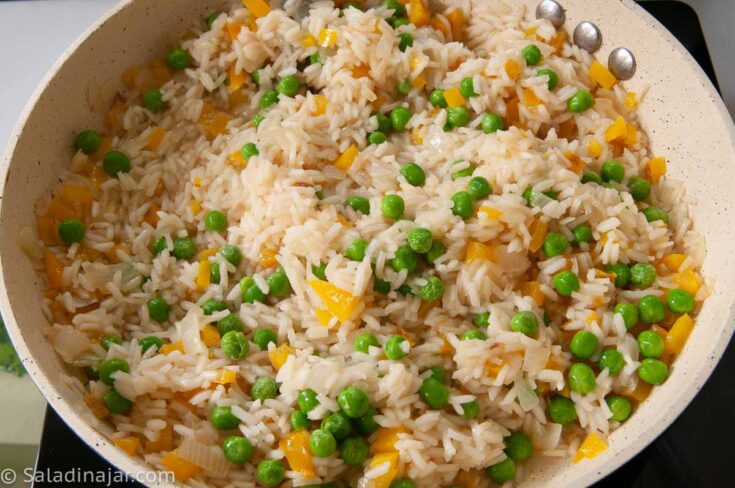 Cheesy Rice Pilaf--When You're Tired of Plain Rice