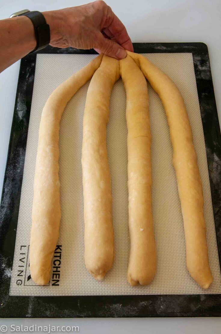 Bread Machine Challah Recipe: (Honey-Sweetened, Dairy-Free)