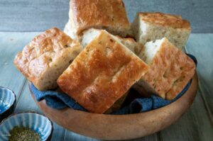 Easy No-Salt Focaccia Bread Recipe with a Bread Machine