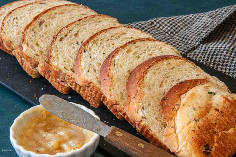Savory Spinach Parmesan Bread (Bread Machine Dough)