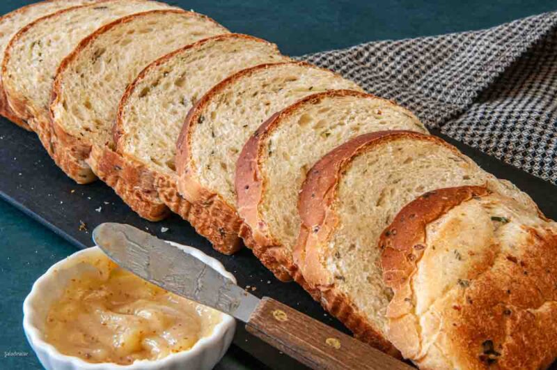 Savory Spinach Parmesan Bread (Bread Machine Dough)