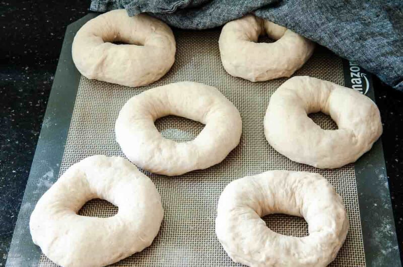 Chewy Bread Machine Bagels with Step-by-Step Video