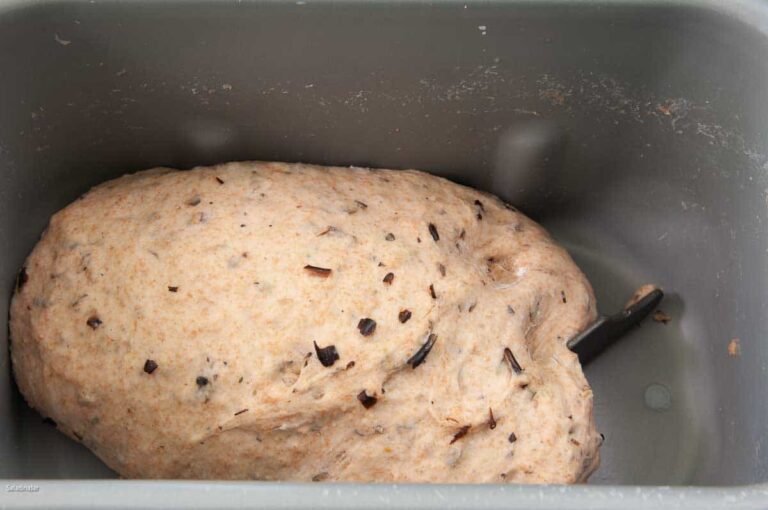 Hearty Wild Rice Bread (Bread Machine Dough + Oven Baked)